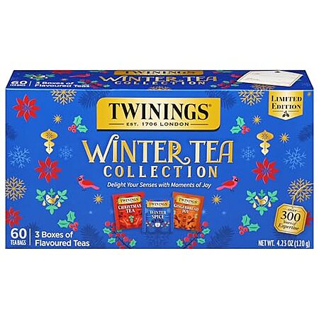 $10.75* | 60-Count Twinings Winter Tea Collection Limited Edition ...