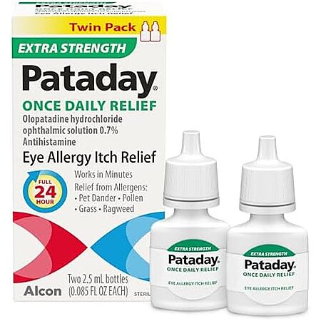 Select Accts: 2-Pack 2.5ml Pataday Once Daily Extra Strength Eye Relief ...