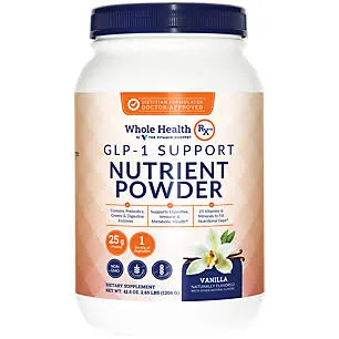 GLP-1 Support Nutrient Powder – Chocolate or Vanilla Flavors (2.87 lbs ...