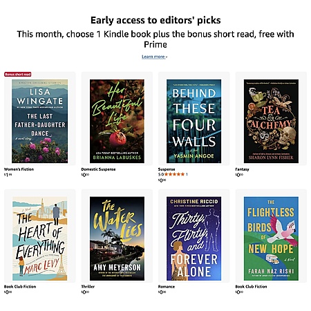 Free Kindle Books - December First Reads - For Amazon Prime Members ...