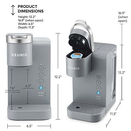 Keurig K-Express Essentials Plus, Iced and Hot Single-Serve K-Cup Pod ...