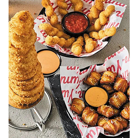RED ROBIN "YUMMM" Menu, $9.99 and up, includes bottomless side dish and ...