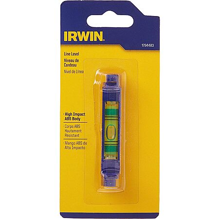 3" Irwin Tools Line Level ABS Body (Blue) - 2023-06-15