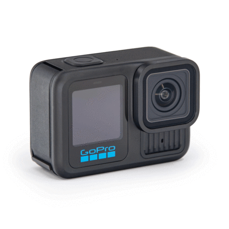 (Open Box) GoPro HERO13 Black 5.3K Camera + 2 Batteries, 128GB microSD ...