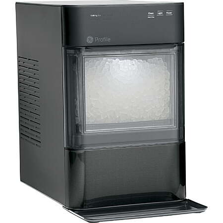 GE Opal 2.0 Countertop Nugget Ice Maker Machine (Black Stainless ...
