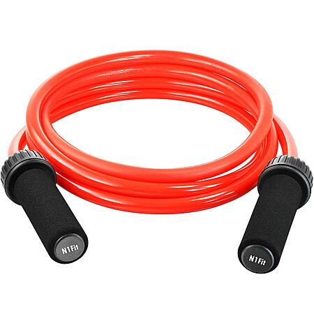 YMMV - Weighted Jump Rope 1.5 lb Solid PVC 12mm Diameter - Heavy Jump ...
