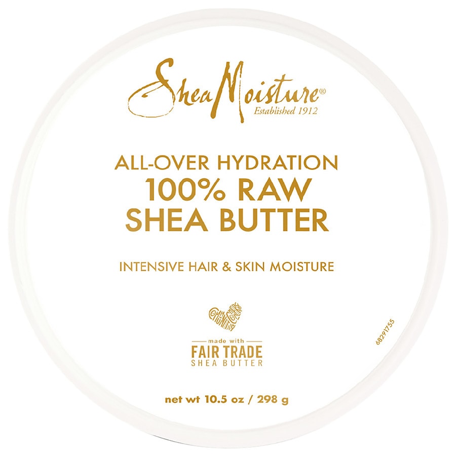 10.5-Oz SheaMoisture 100% Raw Shea Butter Ultra-Healing Hydration ...