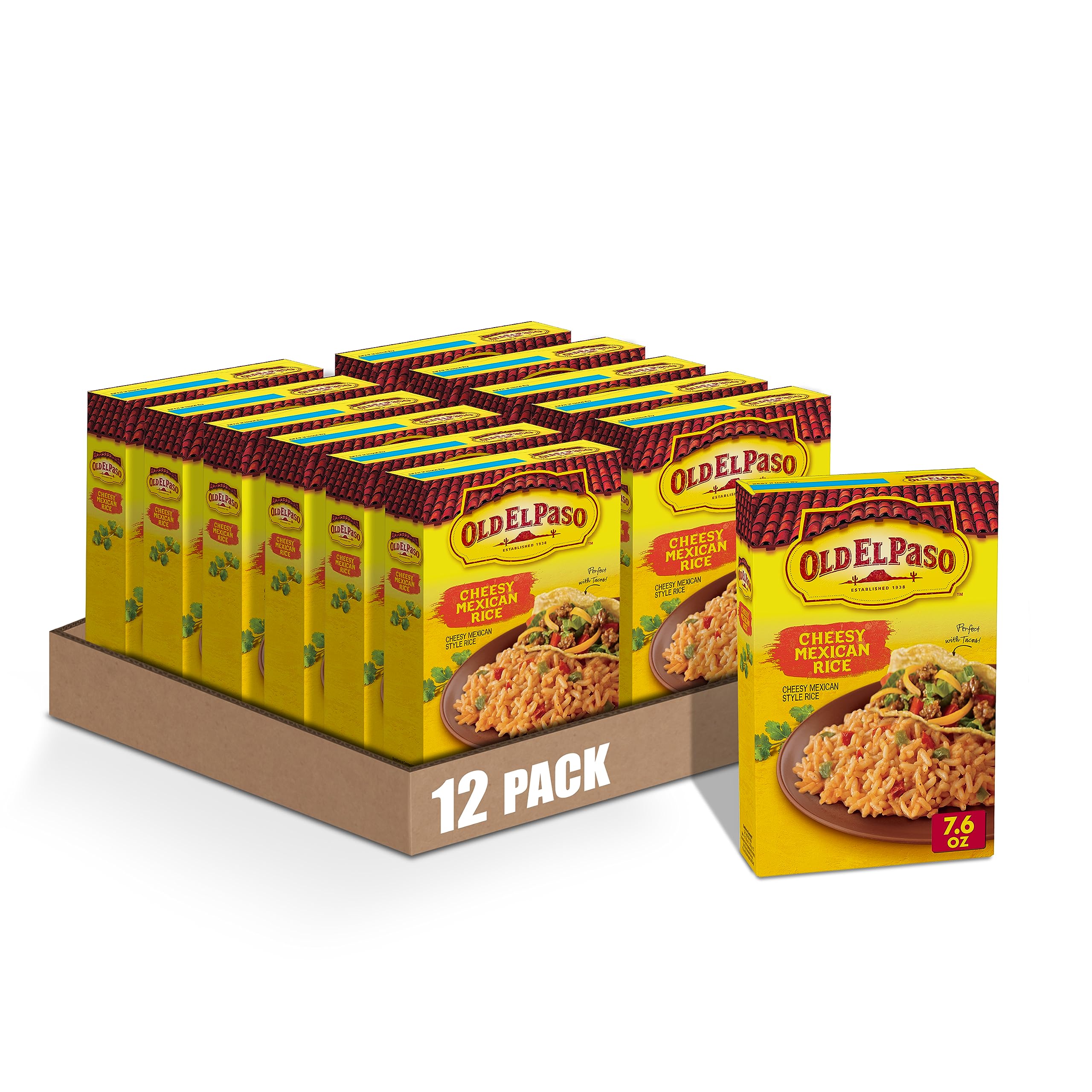 12-Pack 7.6-Oz Old El Paso Cheesy Mexican Rice $19.62 w/ S&S + Free ...