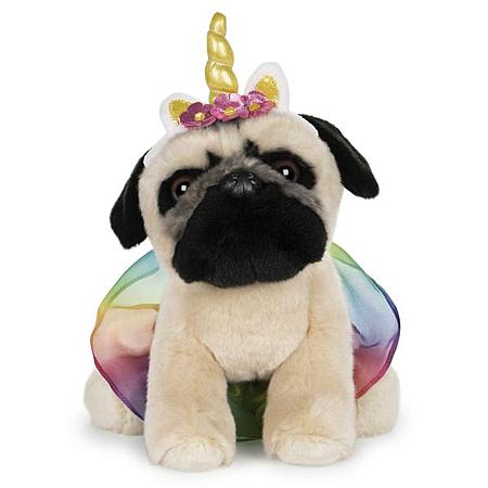 GUND 9" Doug the Pug Unicorn Tutu Dog Stuffed Animal Plush Toy $11 or ...