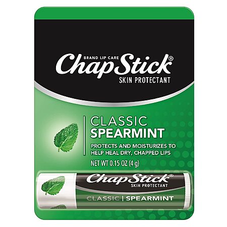 ChapStick Classic Spearmint Lip Balm Tube (Spearmint) $0.80 w/ S&S ...