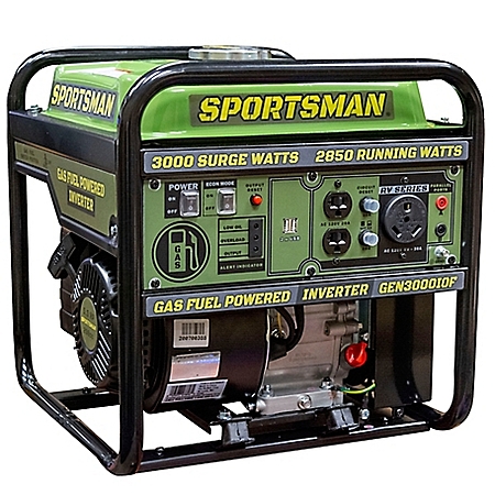Sportsman 3,000-Watt / 2,850-Watt Gasoline Powered Portable Inverter ...