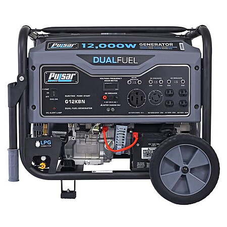 ***Starts 7/8*** 12,000W Pulsar Dual Fuel Portable Generator w ...