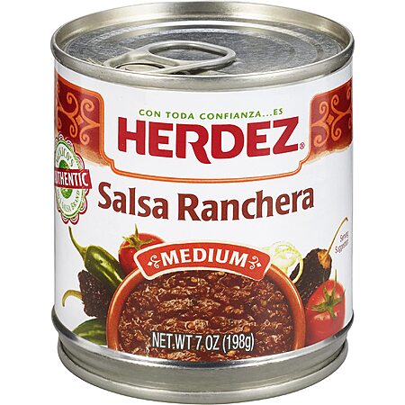 Prime Members: 12-Pack 7-Oz HERDEZ Medium Salsa (Ranchera) $9.60 + Free ...