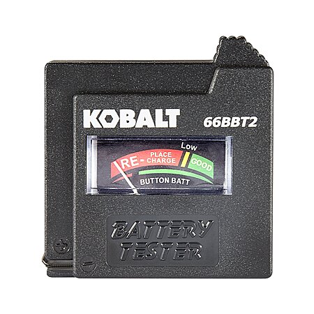 Kobalt Analog Battery Tester Specialty Meter (Black) $4.98 + Free In ...