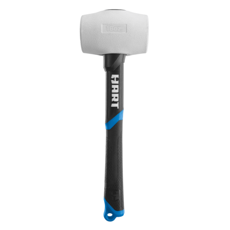 HART 16-Oz White Rubber Mallet $7.10 + Free S&H w/ Walmart+ or $35+