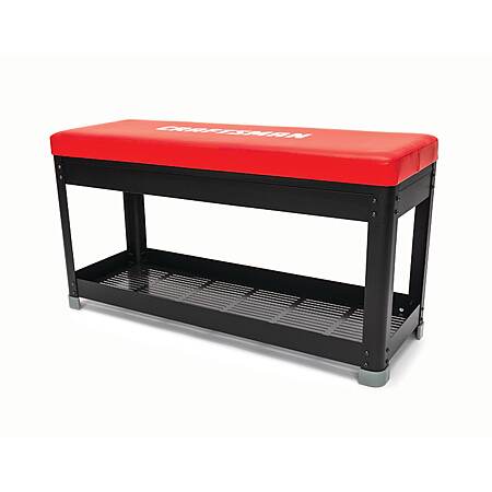 Craftsman Heavy Duty Steel Workshop Bench w/ 2" Foam Padding & Boot ...