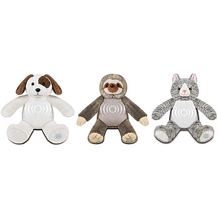 Health Touch Huggable Massager w/ Relaxing Vibration (Various Plush ...