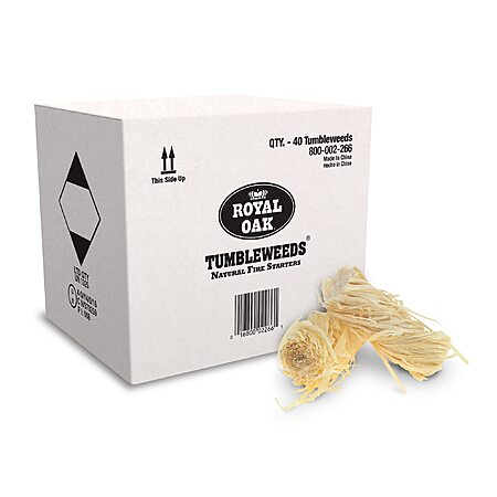 40-Pack Royal Oak Tumbleweeds All Natural Fire Starter + $0.55 Amazon ...