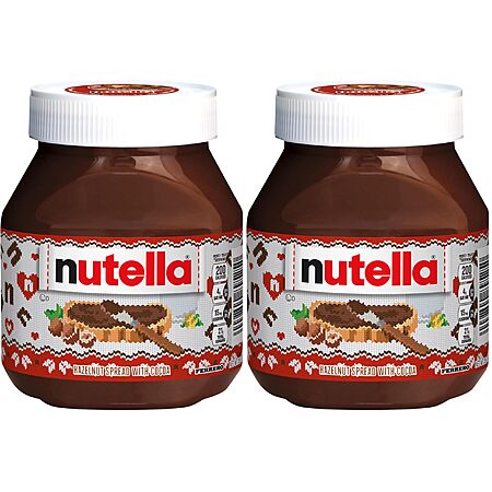2-Pack 26.5oz. Nutella Chocolate Hazelnut Spread w/ Cocoa - 2025-09-15