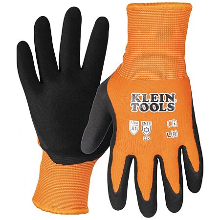 Klein Tools Fleece-Lined Winter Work Gloves (Large) - 2025-09-20