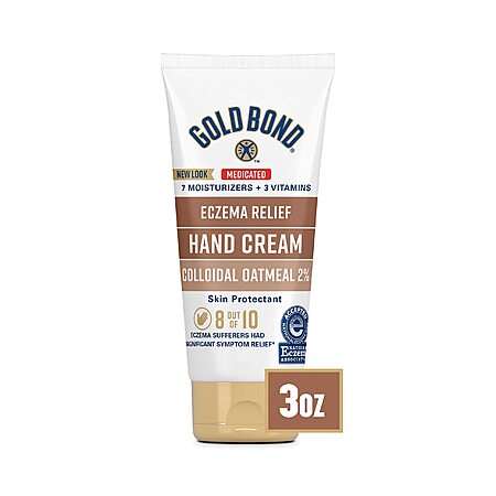 3-Oz Gold Bond Medicated Eczema Relief Hand and Body Lotion & Cream $3. ...