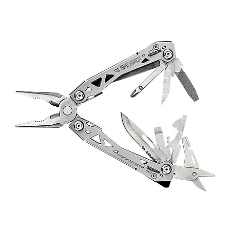 15-in-1 Gerber Suspension NXT Multi-Tool w/ Pocket Clip (Silver) - 2025 ...