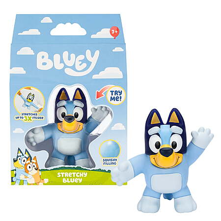 Stretchy Bluey: Super Stretchy Bluey Toy w/ Squishy Filling (Stretches ...