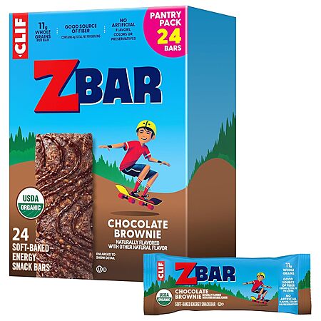 Select Accounts: 24-Pk Zbar Organic Soft-Baked Energy Snack Bars ...