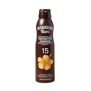 6-Ounce Hawaiian Tropic Dry Oil Tanning Spray Sunscreen (SPF 15) $7.48 ...