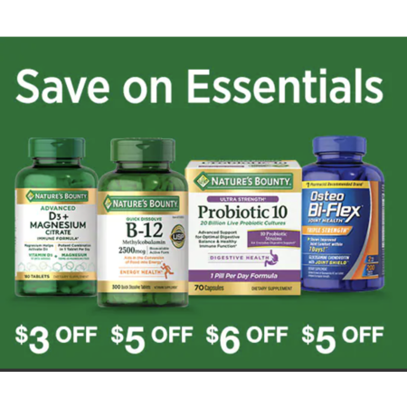 Costco: Save on all the essential Vitamins: Nature's Bounty Advanced D3 ...