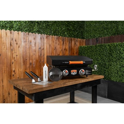 Blackstone 2 Burner Griddle Smash and Sear Bundle 24000 BTU Gas Grill ...