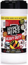 90 count Hyper Wipes Cleaning Towels, Mechanic/Tool/Hand wipes, $4.99 + $2 Menard's rebate ...
