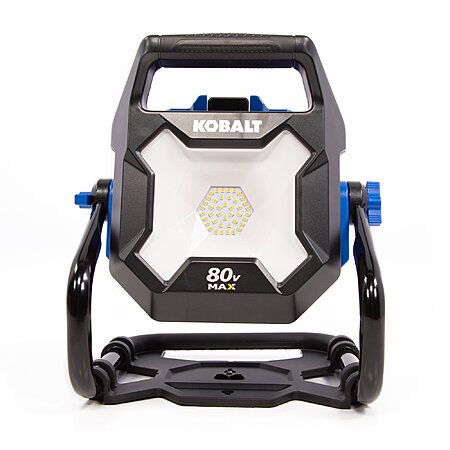 Kobalt 80-volt 2500 -Lumens LED Battery-operated Portable Work Light ...