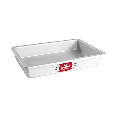 Fat Daddio's POB-7112 Sheet Cake Pan, 7 x 11 x 2 Inch, Silver, $7.50 ...
