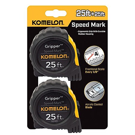 YMMV, Komelon Speedmark Gripper Tape Measure, 2 pk., $5.59 free pickup ...
