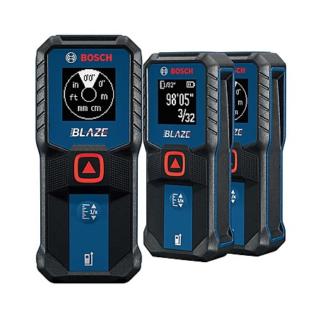 3 pack, BOSCH BLAZE 100 ft. Laser Measure, $99, FS, Home Depot - 2026-06-08