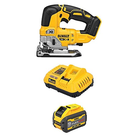 DEWALT 20V MAX XR Lithium-Ion Cordless Brushless Jigsaw with 20V/60V ...