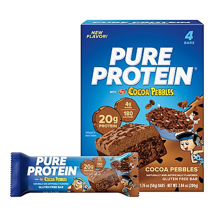 Prime, Pure Protein Cocoa PEBBLES™ Protein Bars – 20g Protein, 4g Sugar ...