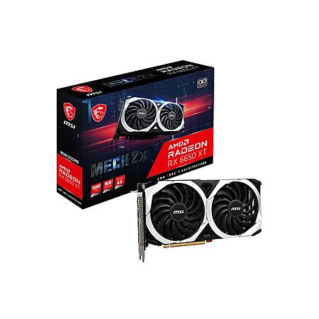 MSI Mech Radeon RX 6650 XT 8GB GDDR6 PCI Express 4.0 Video Card RX 6650 ...