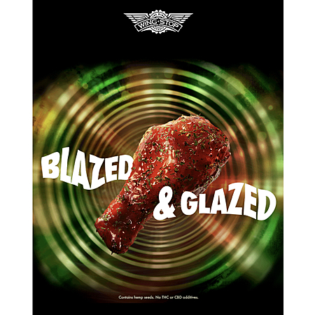 Wingstop - New 420 Blazed and Glazed Wing Flavor