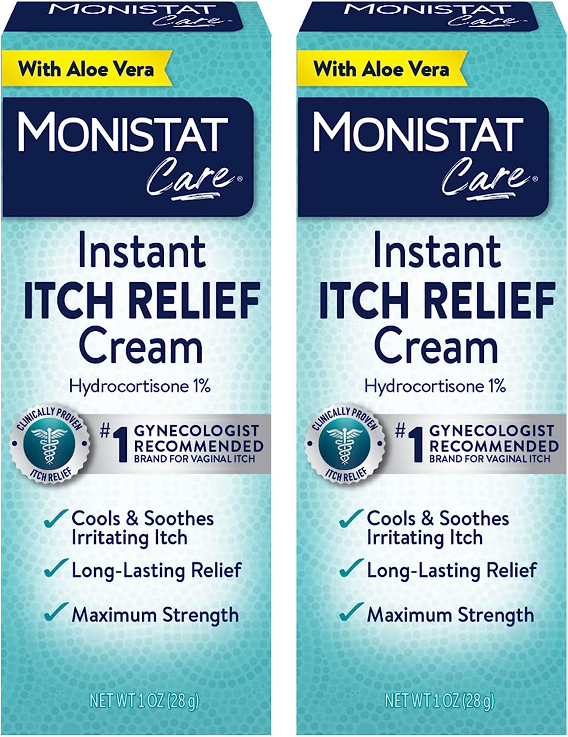 2-Pack 1-Oz Monistat Care Instant Itch Relief Cream Max Strength $5.76 ...