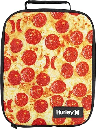 Hurley Insulated Lunch Tote Bag (Pizza) $5.50 + Free Shipping w/ Prime ...