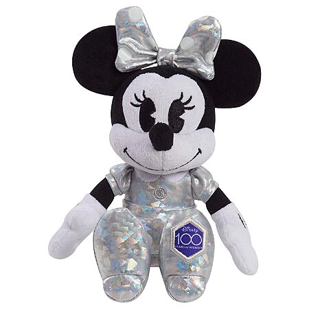 8" Just Play Disney 100 Years of Wonder Minnie Mouse Plush Stuffed ...