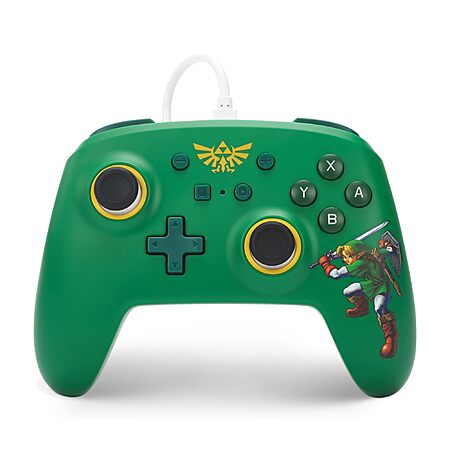 PowerA Nintendo Switch Wired Controller (Hyrule Defender) $15 + Free ...