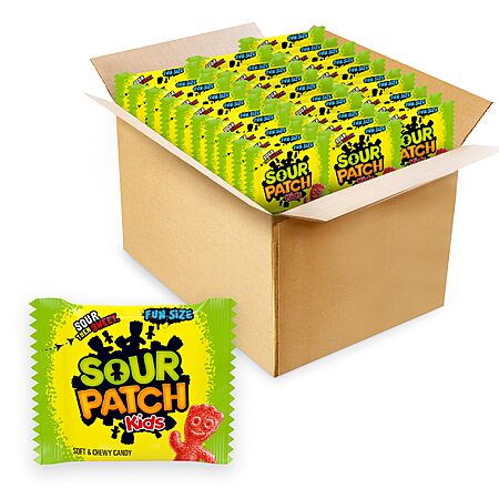 140-Count Sour Patch Kids Candy (Fun Size) $13.90 w/ S&S + Free ...