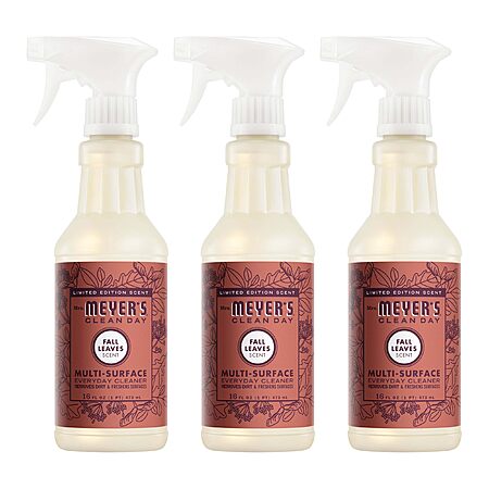 3-Pack 16-Oz Mrs. Meyer's Clean Day Multi-Surface Everyday Cleaner ...
