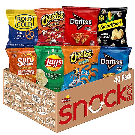40-Count 1-Oz Frito Lay Fun Times Mix Variety Pack $14.89 w/ S&S + Free ...