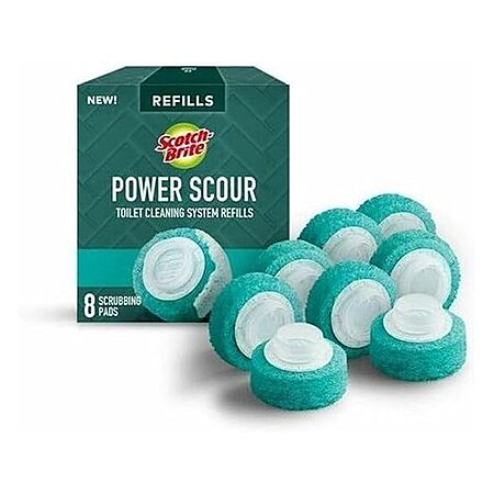 Scotch-Brite™ Power Scour Toilet Bowl Scrubbing Pad Refills $5.99 ...