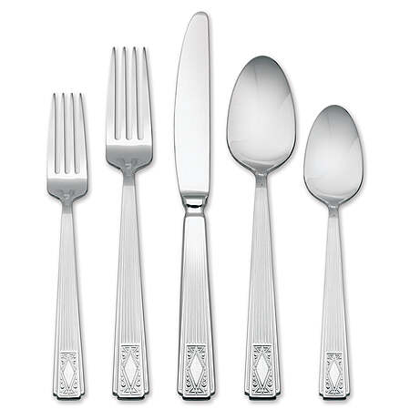 Hampton Forge Cabriole 18/10 Flatware Set by Argent 30-pcs for $14.97 ...