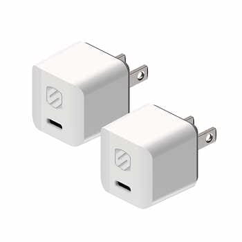 Scosche PowerVolt PD30 USB-C 30W Power Delivery Mini Fast Charger, 2 ...